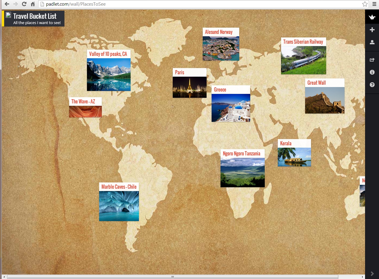 Padlet Map Image | ICT ToolBox